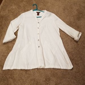 Multiples | Jackets & Coats | Multiples 0 Linen Overcoatdress | Poshmark